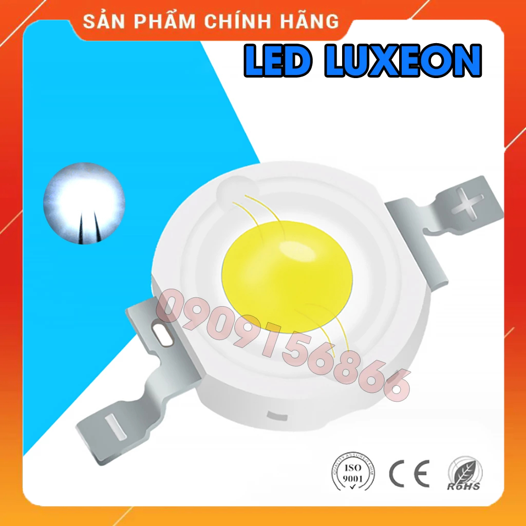 Hạt Led Luxeon 1W Nhiệt Độ Màu 10000k / 15000k | Shopee Việt Nam