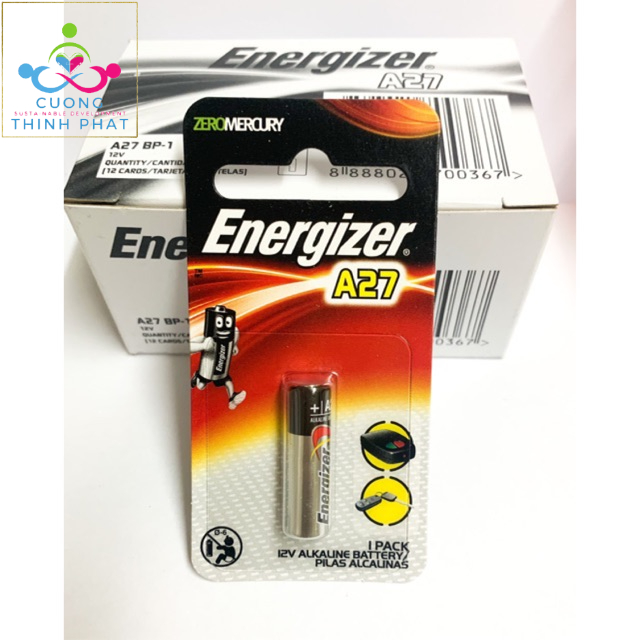 Pin A27 12V Enegizer Dùng cho remote | Shopee Việt Nam