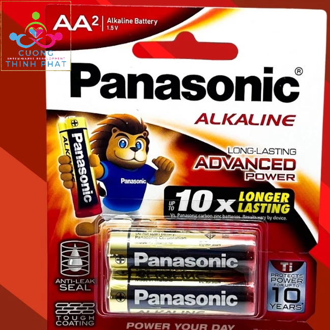 Pin Tiểu / Pin AA Panasonic Alkaline 1,5V | Shopee Việt Nam