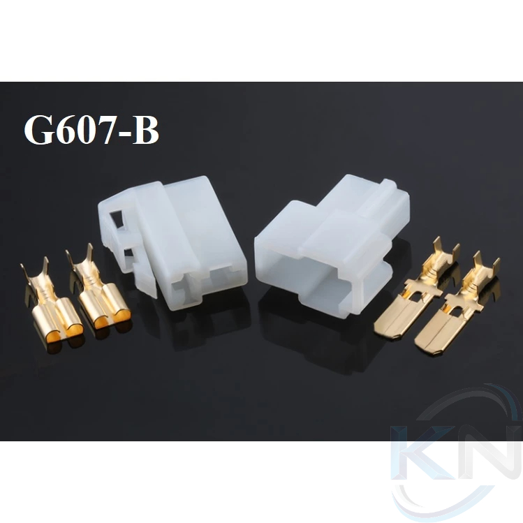 G607- Giắc cắm 2 lỗ 2p nội địa 6.3mm màu trắng | Shopee Việt Nam