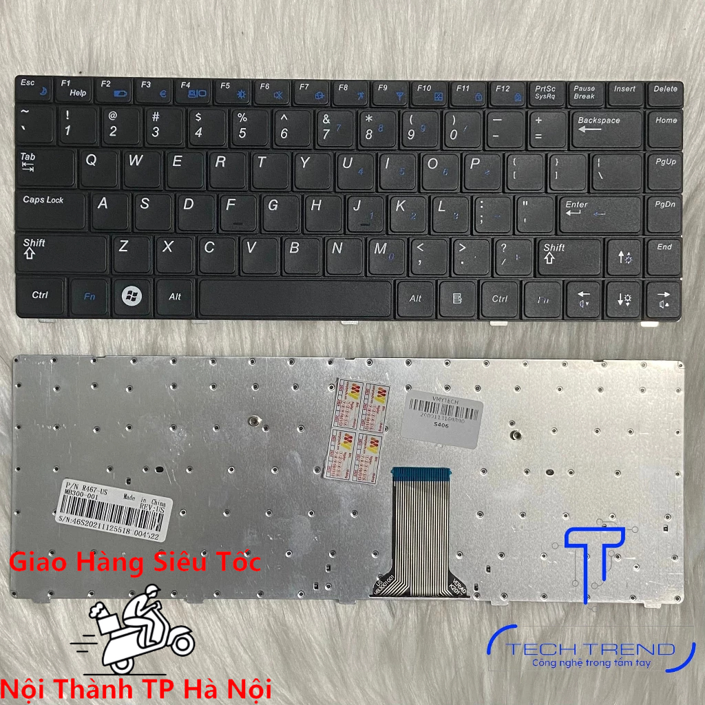 Bàn phím Laptop Samsung R428 RV408 R439 R418 R420 R423 R425 R428 R430 ...