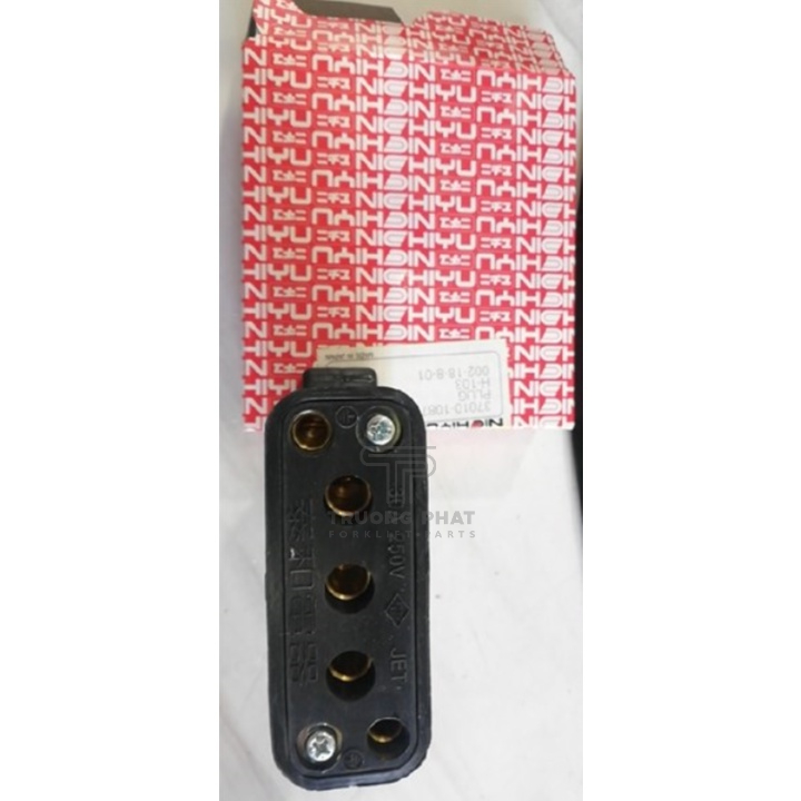 GIẮC CẮM 3 PHA 30A 250V 37010-10870 NICHIYU - Electric forklift ...