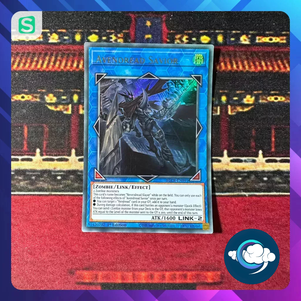 Thẻ bài YugiOh! (UK) - BLCR-EN091; Avendread Savior | Shopee Việt Nam