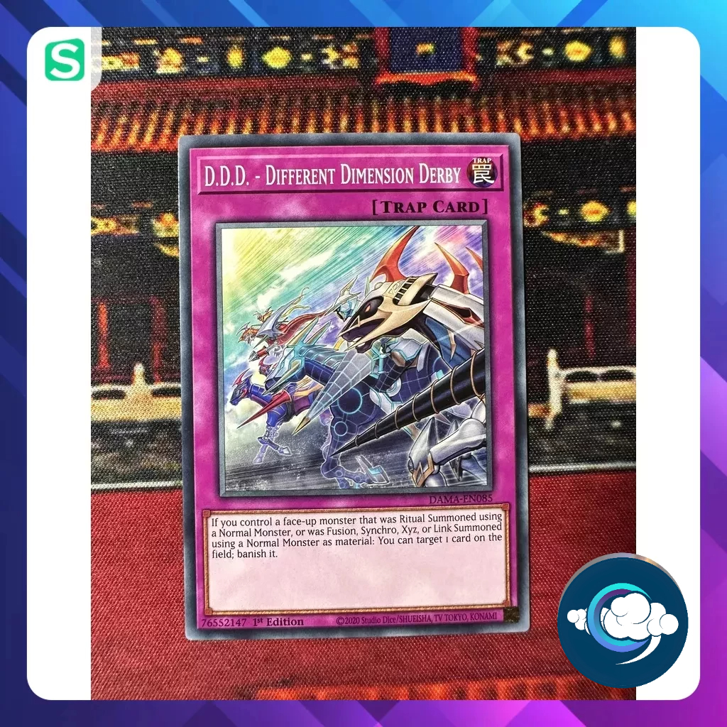 Thẻ bài YugiOh! (UK) - DAMA-EN085; D.D.D. - Different Dimension Derby ...