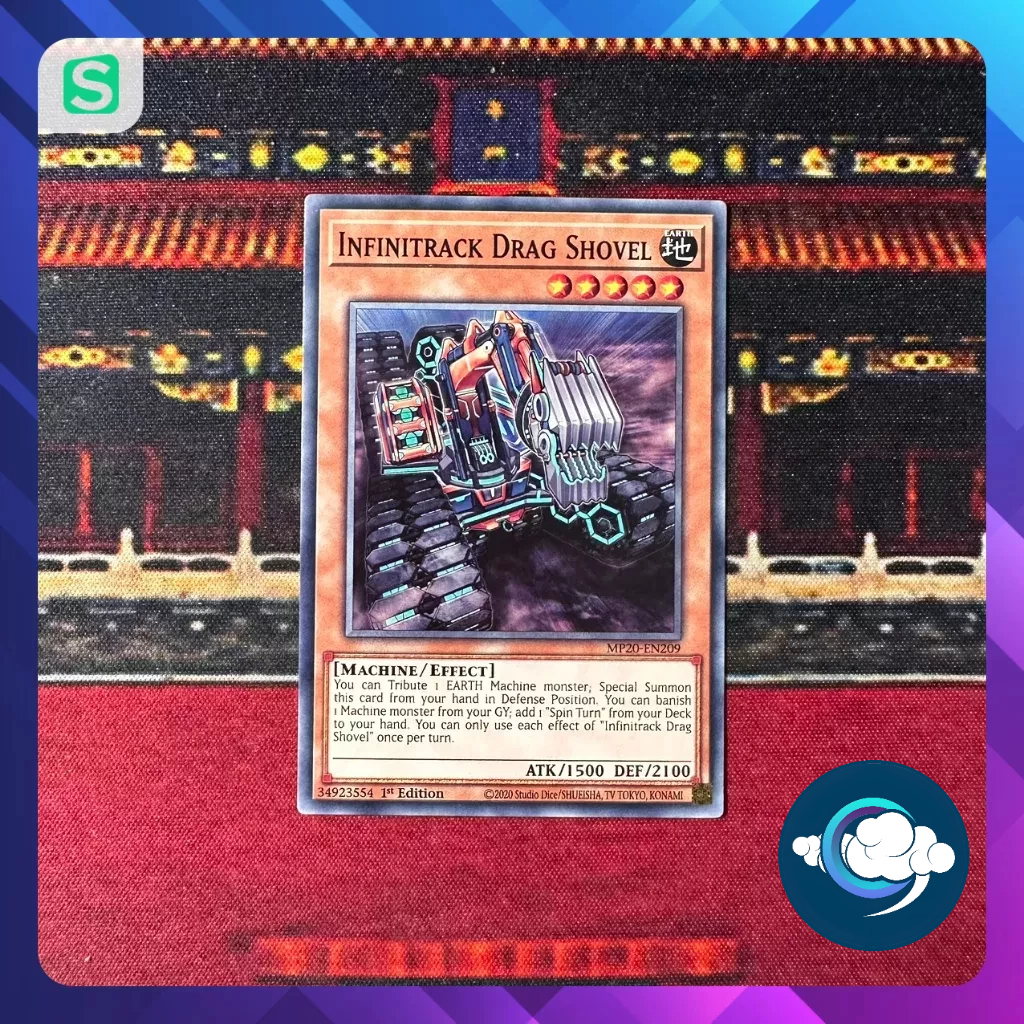 Thẻ bài YugiOh! (UK) MP20-EN209; Infinitrack Drag Shovel; Common ...