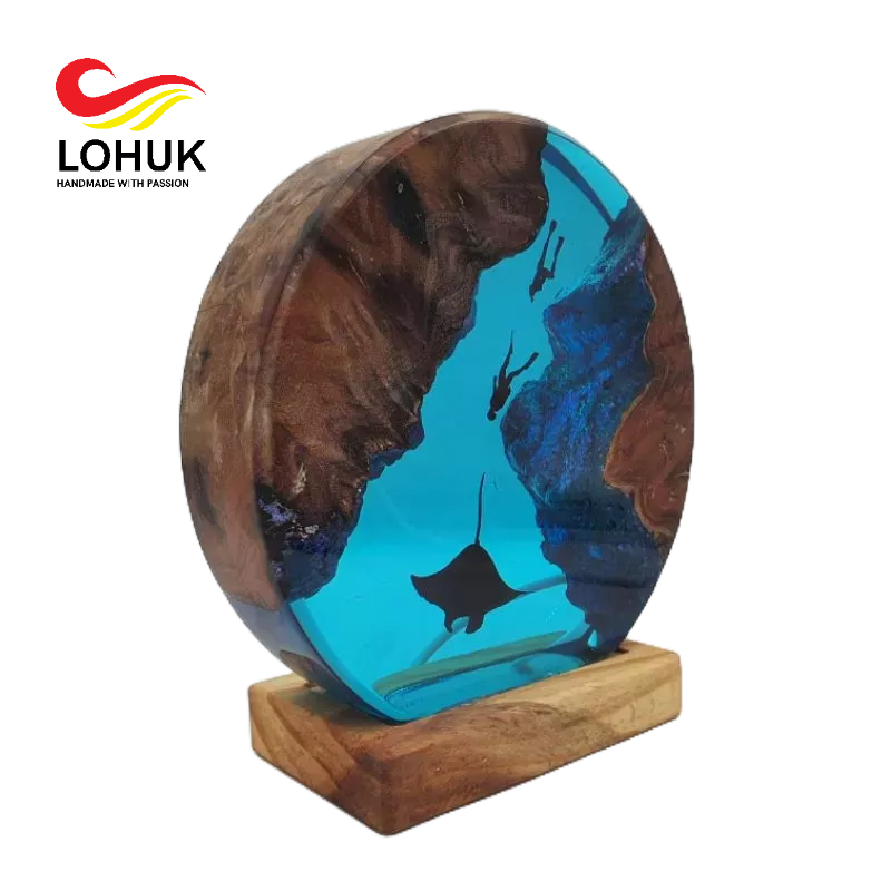 Đèn ngủ 3D Pha lê Cao cấp - Quà tặng Decor - Thương hiệu LoHuK ...