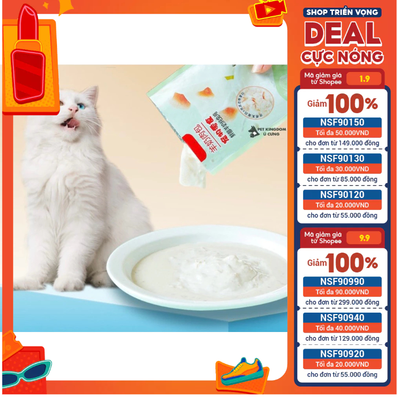 ️ SIÊU RẺ ️ COMBO 20 gói pate Liebao thịt hầm sữa dê dinh dưỡng thích ...