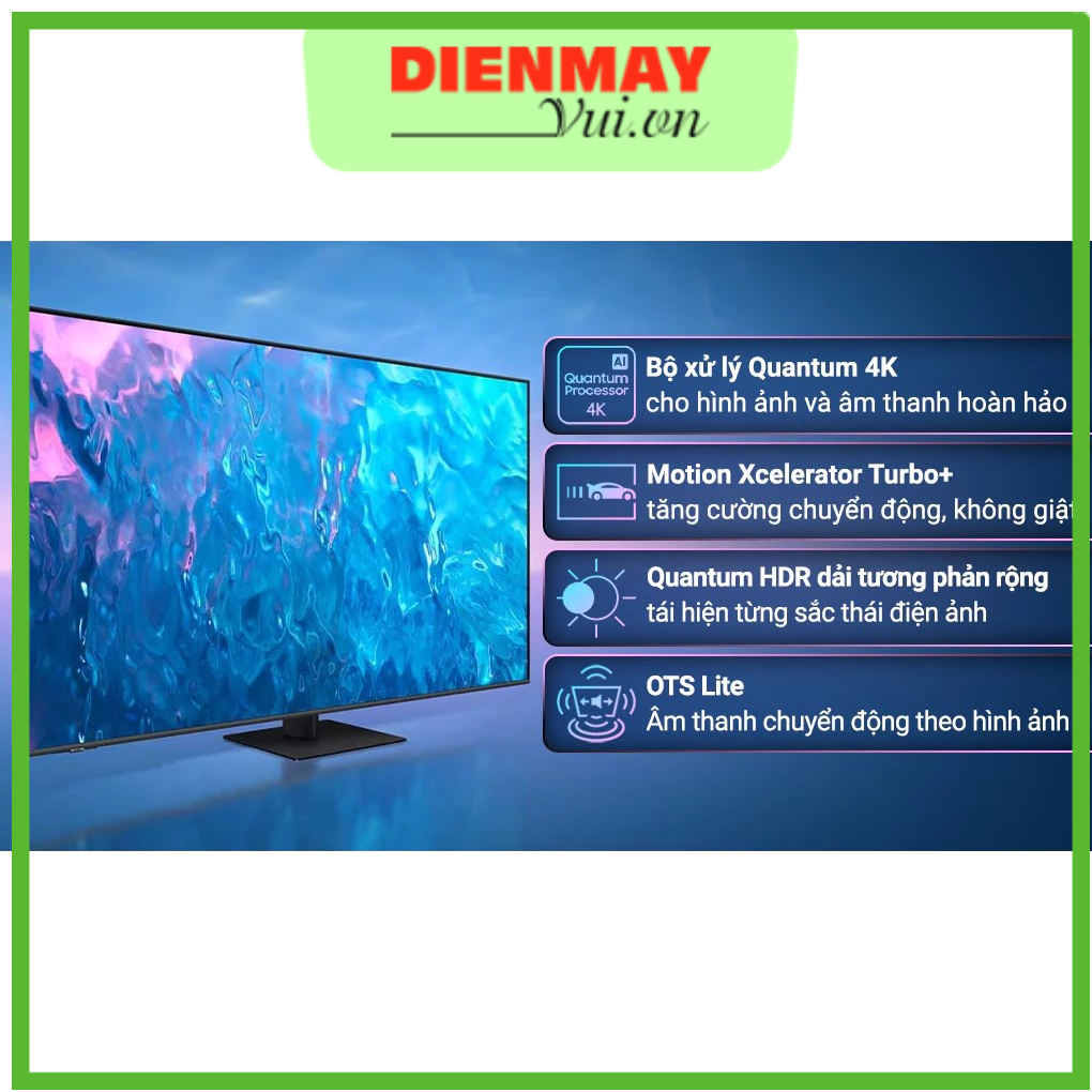 Smart Tivi QLED 4K 55 inch Samsung QA55Q70C(CHỈ GIAO HCM) | Shopee Việt Nam