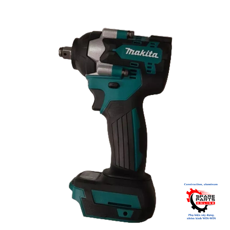 Máy vặn_ siết bu lông, 2 trong 1, vặn vít-chân pin phổ thông Makita_không chổi than-Lực Siết ...