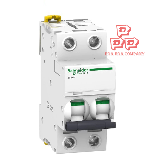 Cầu dao tự động ACTI9-MCB iC60H, 2P, 6A~63A, 10kA, 230V, curve C, Schneider Electric (A9F8 ...