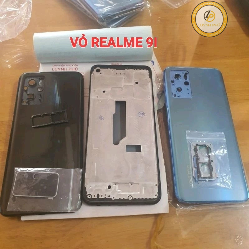 Vỏ realme 9i 4G có khay sim khung sườn(ảnh thật) | Shopee Việt Nam
