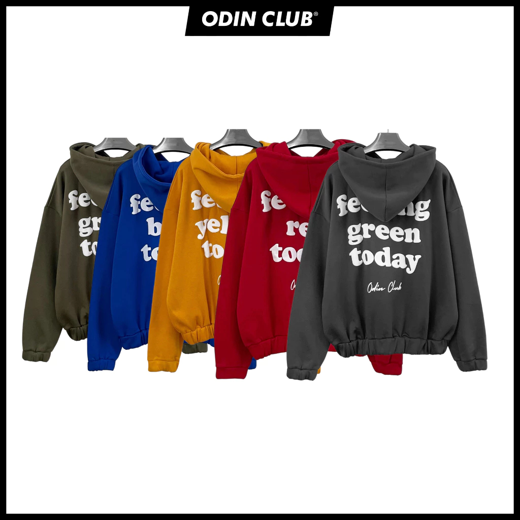 Áo Hoodie Moody ODIN CLUB, Áo khoác có mũ form rộng nam nữ unisex chất ...