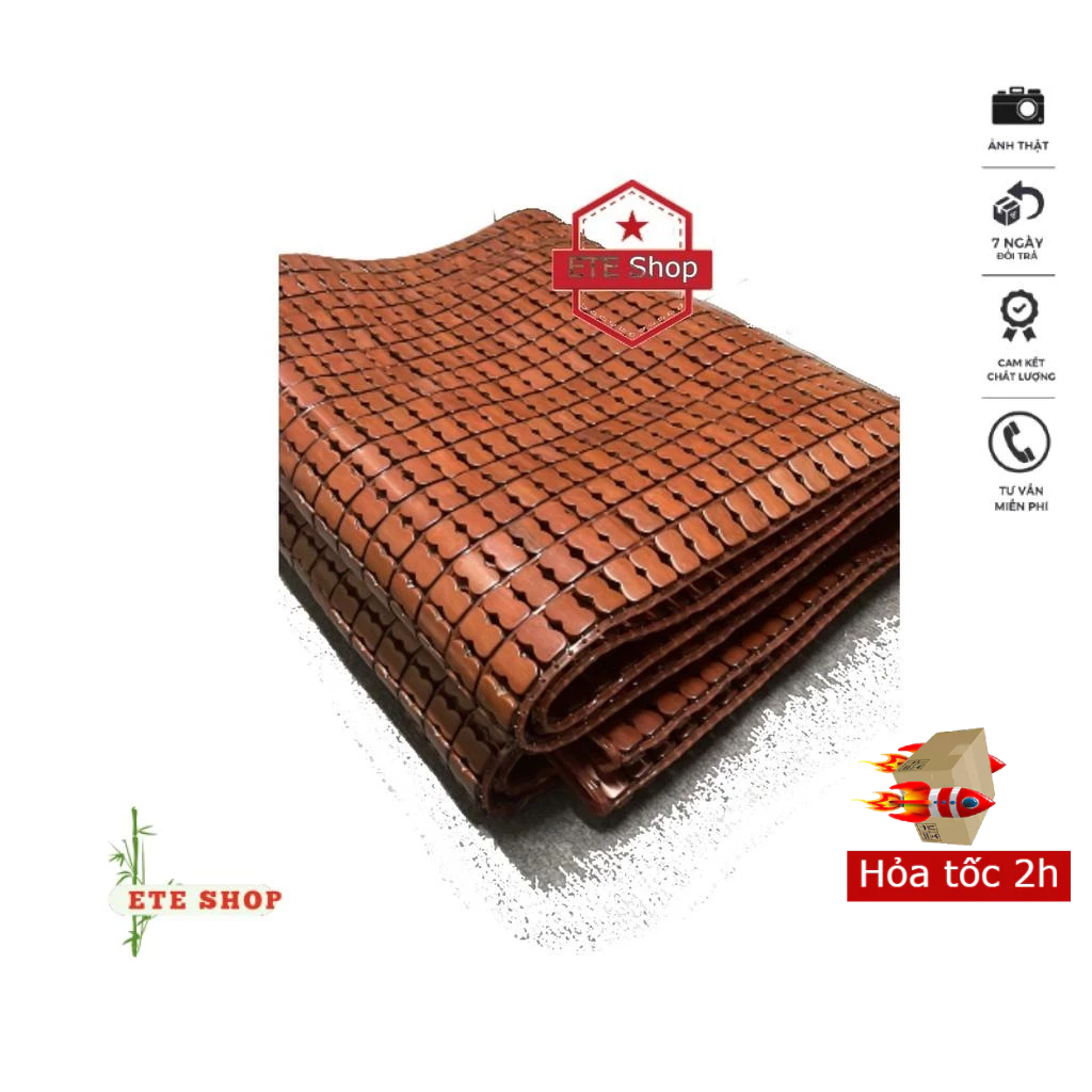 Chiếu trúc chieu tre hạt 2m/2m2/2m4//3m/3m2/3m6, nằm mát, kích thước ...