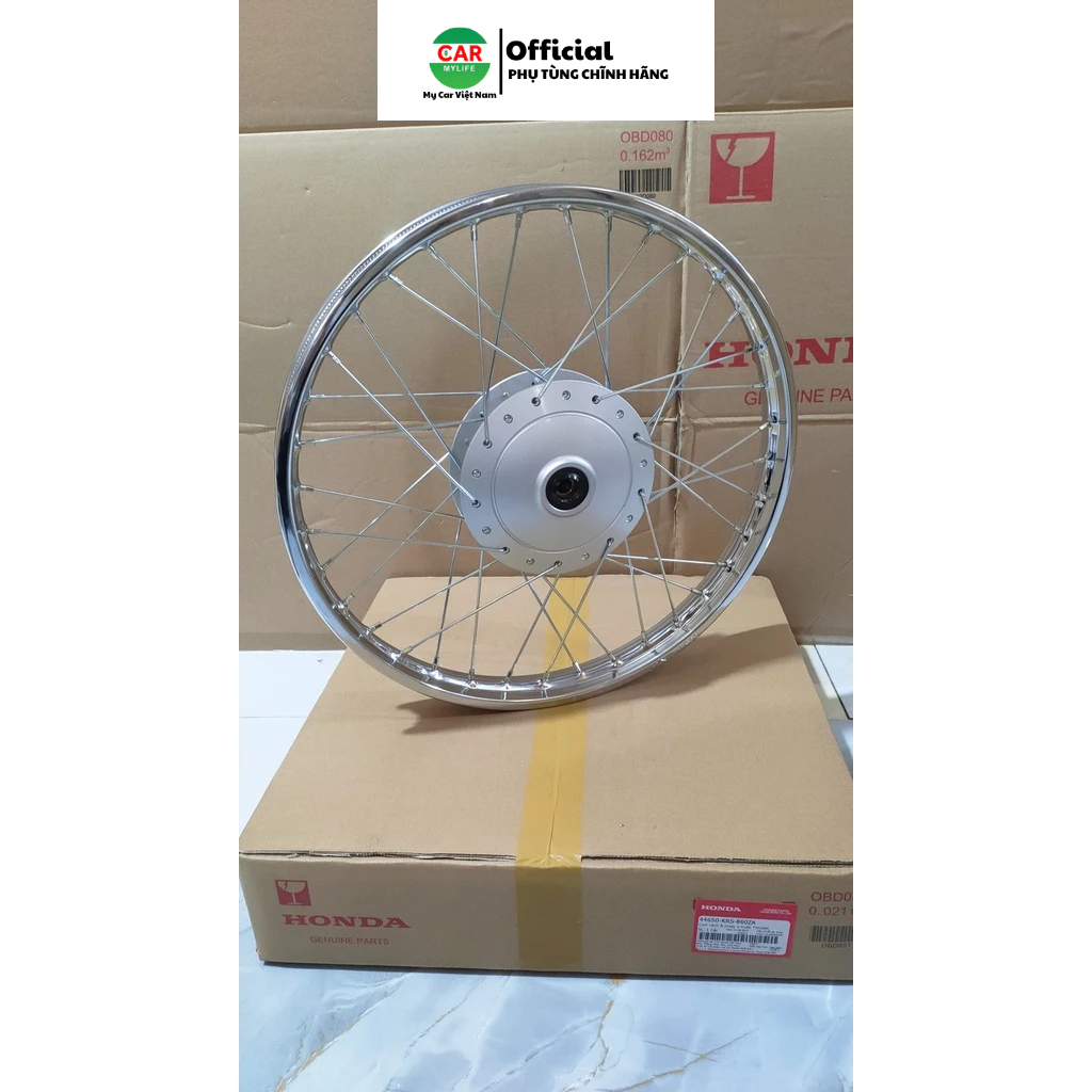 Cụm vành & moay ơ trước HONDA WAVE A100, DREAM, WAVE A Cũ. *NH364 ...