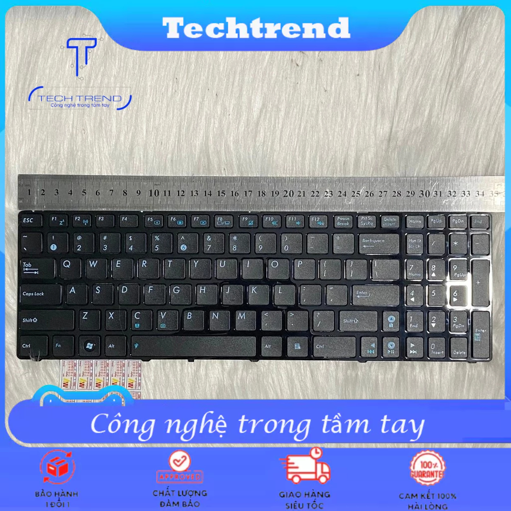 Bàn phím laptop Asus G50 G53 G60 G70 G71 G72 G73 G1 G2(Cáp Cong ...