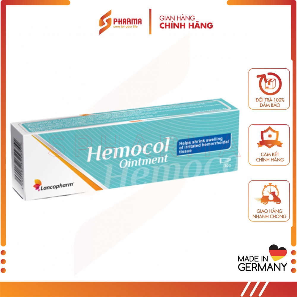 Kem bôi da, bôi trĩ LANCOPHARM HEMOCOL OINTMENT 30G – Crevil [Đức ...