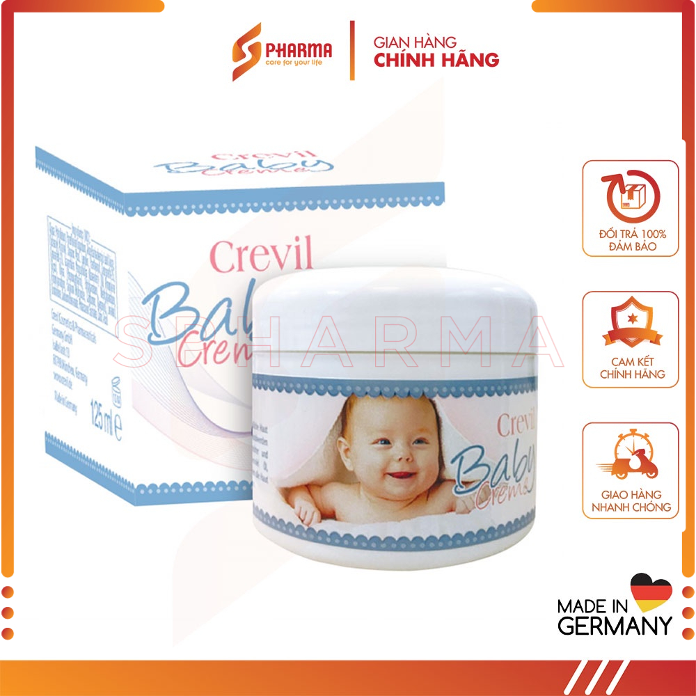 CREVIL BABY CREME: Kem dưỡng da, chống hăm, chống nẻ, bảo vệ da trẻ em ...