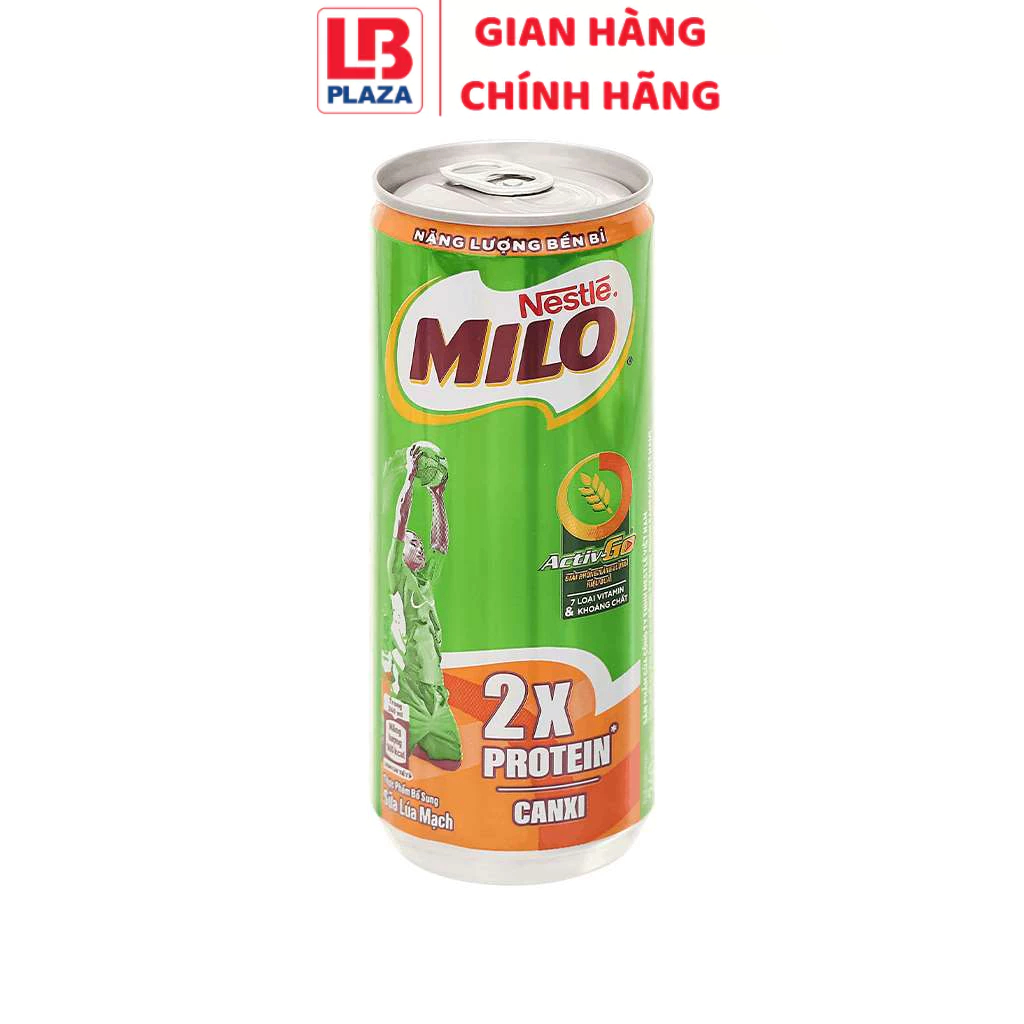 Milo nước lon 240ml - Hàng chính hãng | Shopee Việt Nam