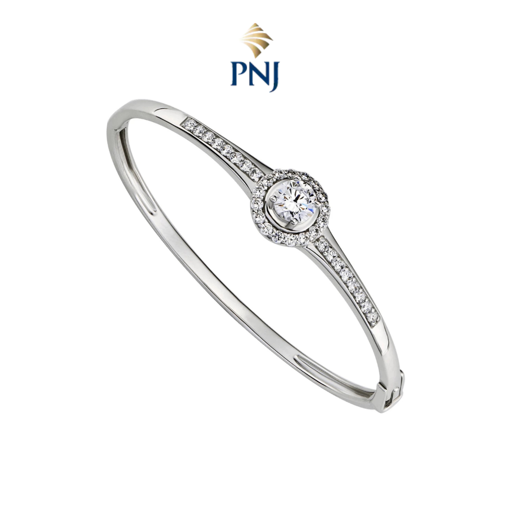 Vòng tay Bạc đính đá CZ PNJSilver XMXMK000014 | Shopee Việt Nam