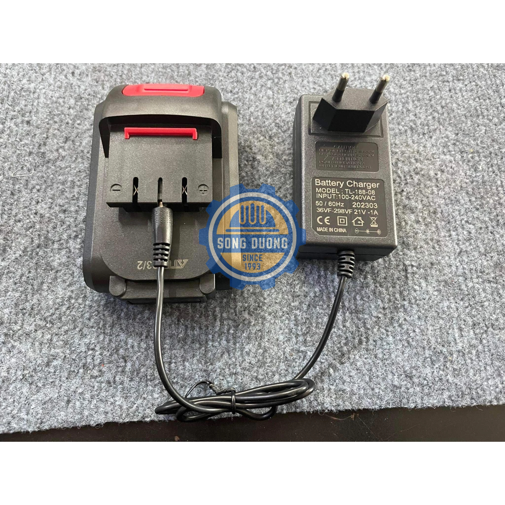 [Sạc nhanh 40W] Cục sạc máy khoan 21v,24v,26v hitachi, makita 36v (pin ...