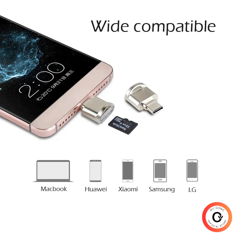 [Type-C to TF Card/Micro SD] Cổng chuyển đổi Type C qua thẻ nhớ, Đầu ...