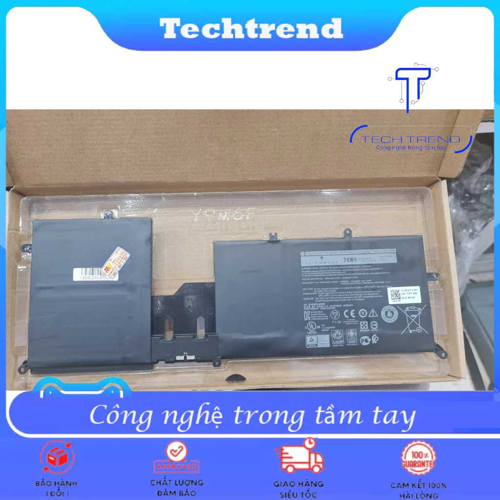 Pin Laptop Dell ALIENWARE M15 M17 R2 ALW15M-D4746W 8K84Y YM9KC Y9M6F ...