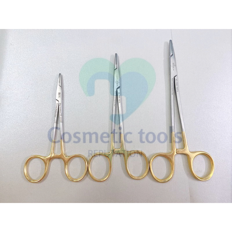 Kìm Mang Kim Phẫu Thuật 12cm , 14cm ,16cm chuôi vàng | Shopee Việt Nam