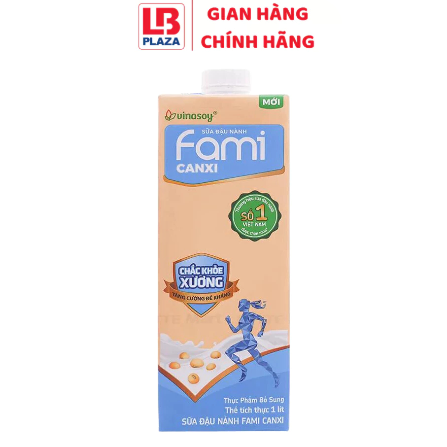 Sữa Fami canxi 1L - Hàng chính hãng | Shopee Việt Nam