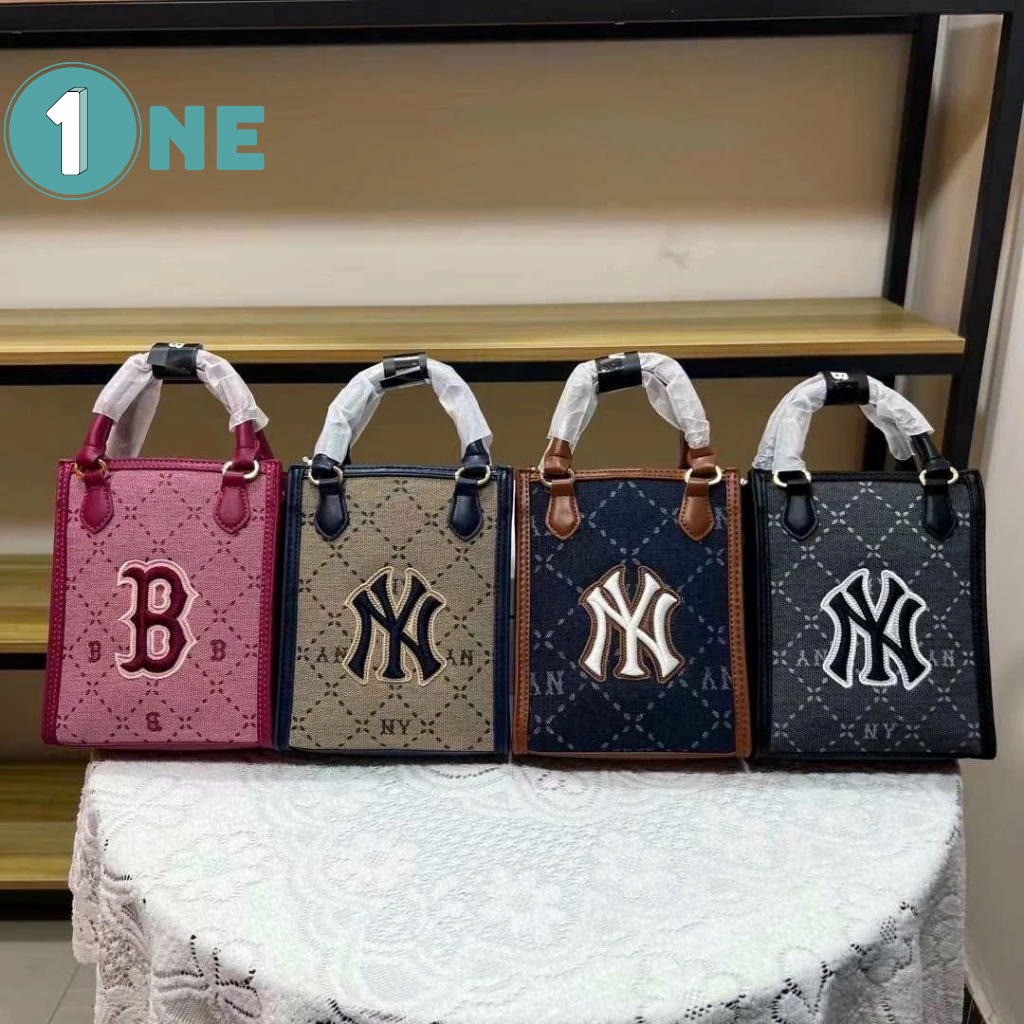 ( Chuẩn Hãng ) Túi Đeo Chéo Mini MLB NY Classic Monogram Jacquard New ...