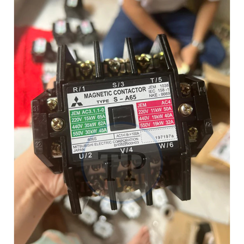 Contactor Khởi Động Từ nội địa nhật 65A S-A65 - Điện 220VAC SA65 ...