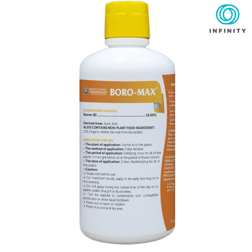 PHÂN BÓN LÁ Huma Gro - BORO MAX nhập khẩu từ Mỹ - Bảo vệ và làm bóng trái - Chai 250ml | Shopee ...