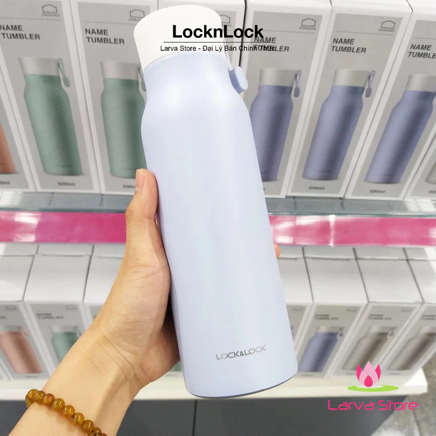 Bình Giữ Nhiệt Lock&Lock Name Tumbler LHC4125 BLU 500ml Mẫu Mới xanh ...