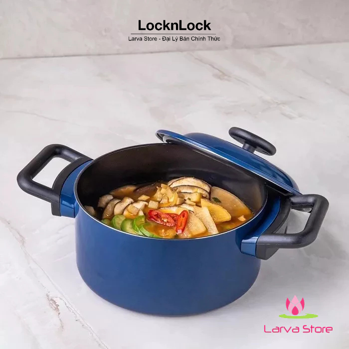 Nồi Decor Lock&Lock Lòng Phủ Ceramic Chống Dính LDE1202IH 20cm - Màu ...