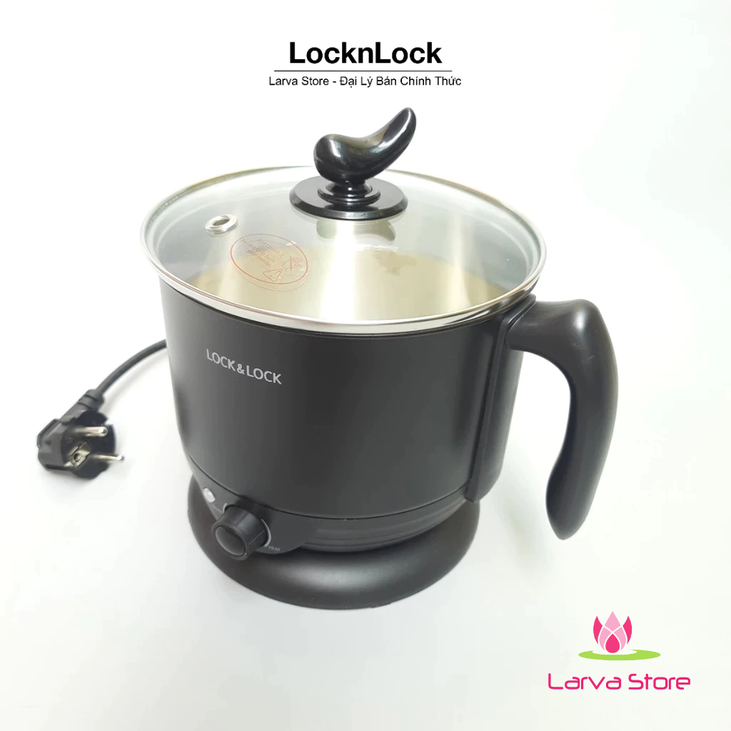 Ca Điện, Nồi Lẩu Điện Mini Đa Năng LocknLock Multi Pot 1.2L EJP316BLK ...