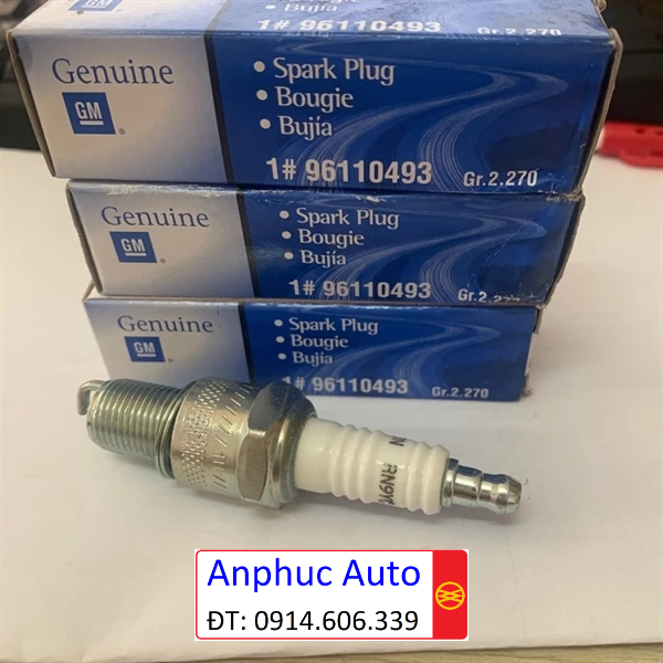 Bugi Spark 0.8L mã GM 96110493 Chính hãng ( 01 bộ 3 cái) | Shopee Việt Nam