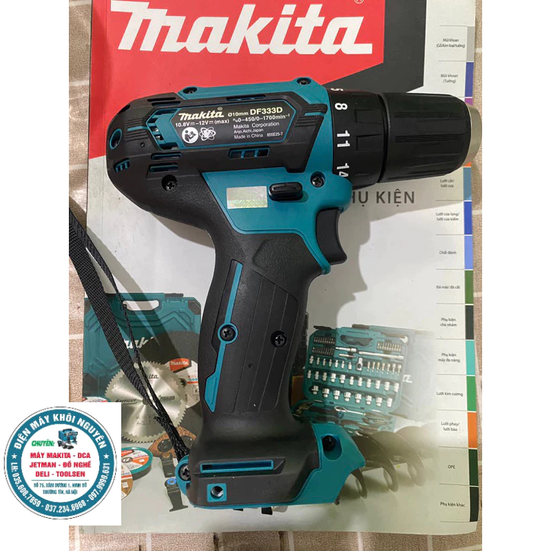 Thân máy DF333D Makita hàng chính hãng, bảo hành 6 tháng | Shopee Việt Nam