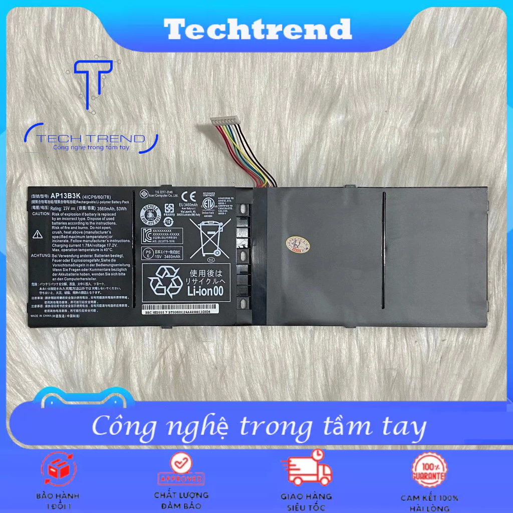 Pin Laptop Acer Aspire V5-473 V5-473G V5-473P V5-473PG V5-572 R7-571 V5 ...