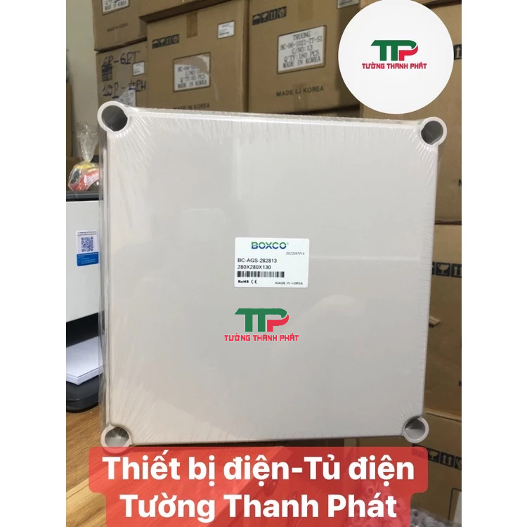 HỘP NHỰA KÍN NƯỚC IP67 -280X280X130 BOXCO HÀN QUỐC( KO KÈM ĐẾ) | Shopee ...