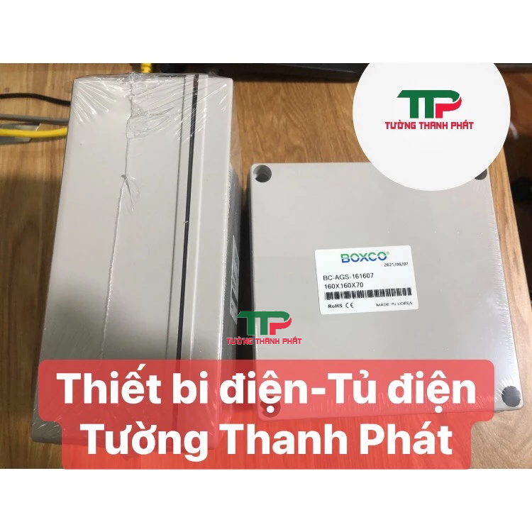 HỘP NHỰA KÍN NƯỚC IP67 -160x160x70 BOXCO HÀN QUỐC | Shopee Việt Nam