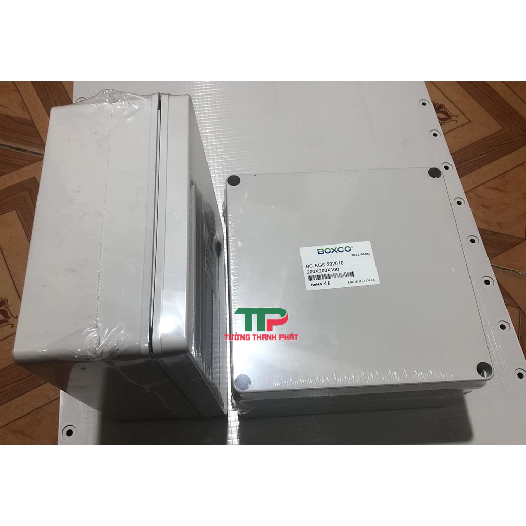HỘP NHỰA KÍN NƯỚC IP67 -200x200x100 BOXCO HÀN QUỐC | Shopee Việt Nam