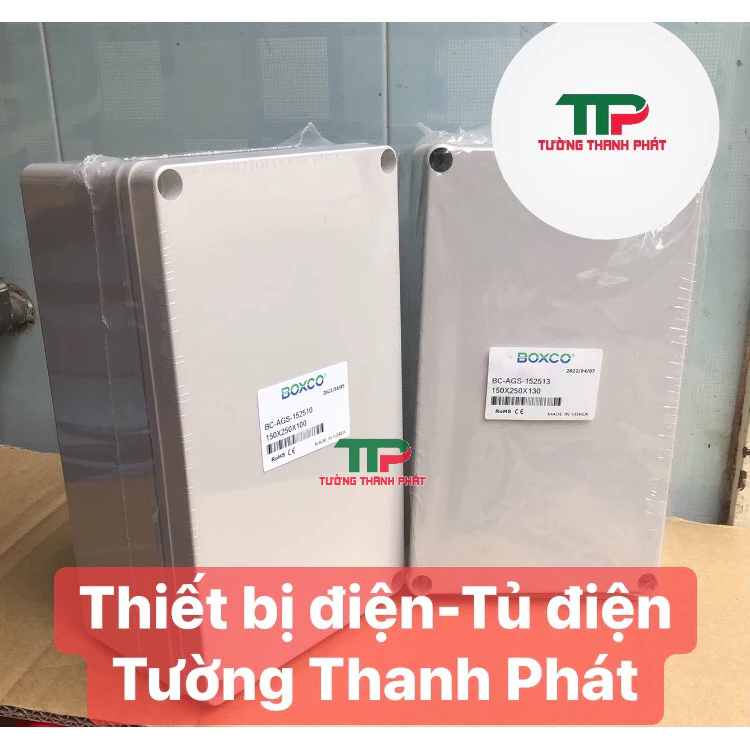 HỘP NHỰA KÍN NƯỚC IP67-150x250x100 BOXCO HÀN QUỐC( KO ĐẾ) | Shopee Việt Nam