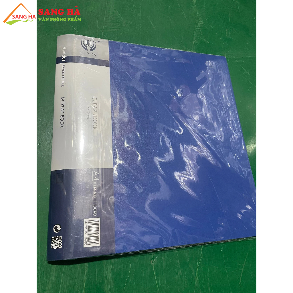 (1 Cái) BÌA NHỰA LÁ A4 - Loại B - Loại Thường - Màu Xanh Đục | Shopee ...