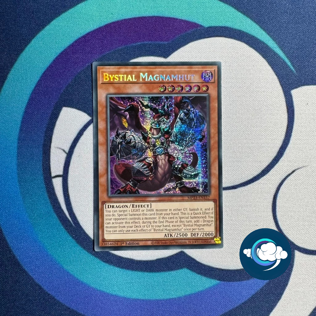 Thẻ bài YugiOh! MP23-EN157; Bystial Magnamhut; Prismatic Secret Rare (UK) | Shopee Việt Nam