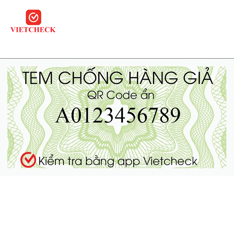 [SẴN 756 tem Giấy1.5x3cm] Tem chống giả mã QR ẩn check app Vietcheck ...