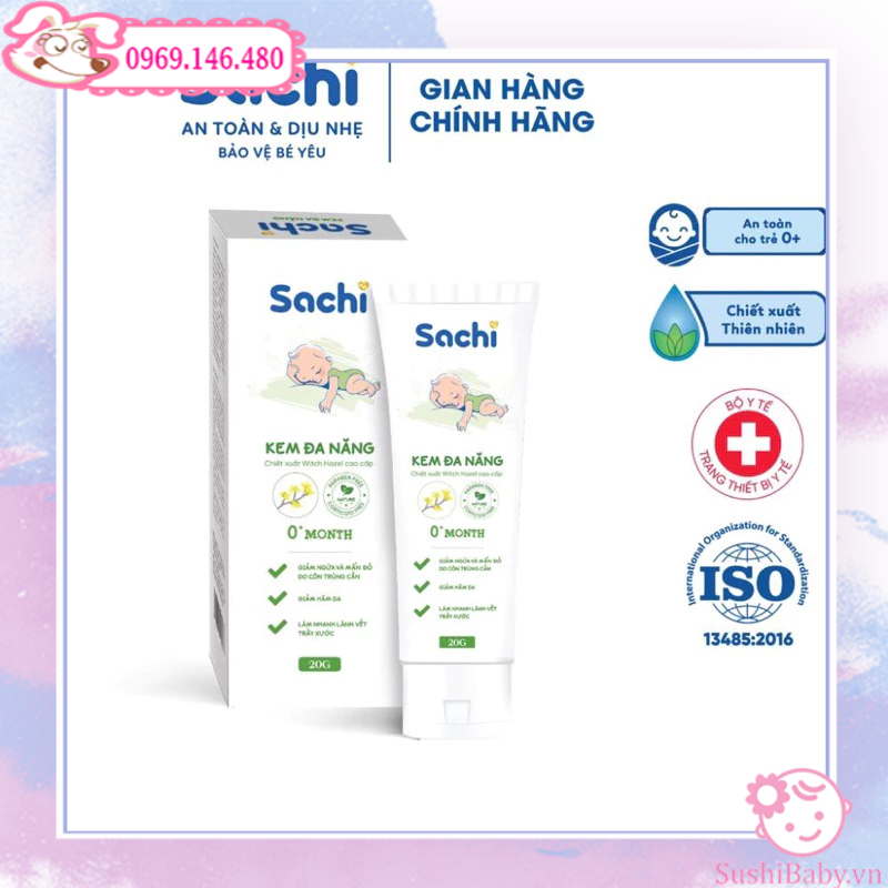 [ SACHI ] Kem đa năng sachi cho bé 0 + | Shopee Việt Nam