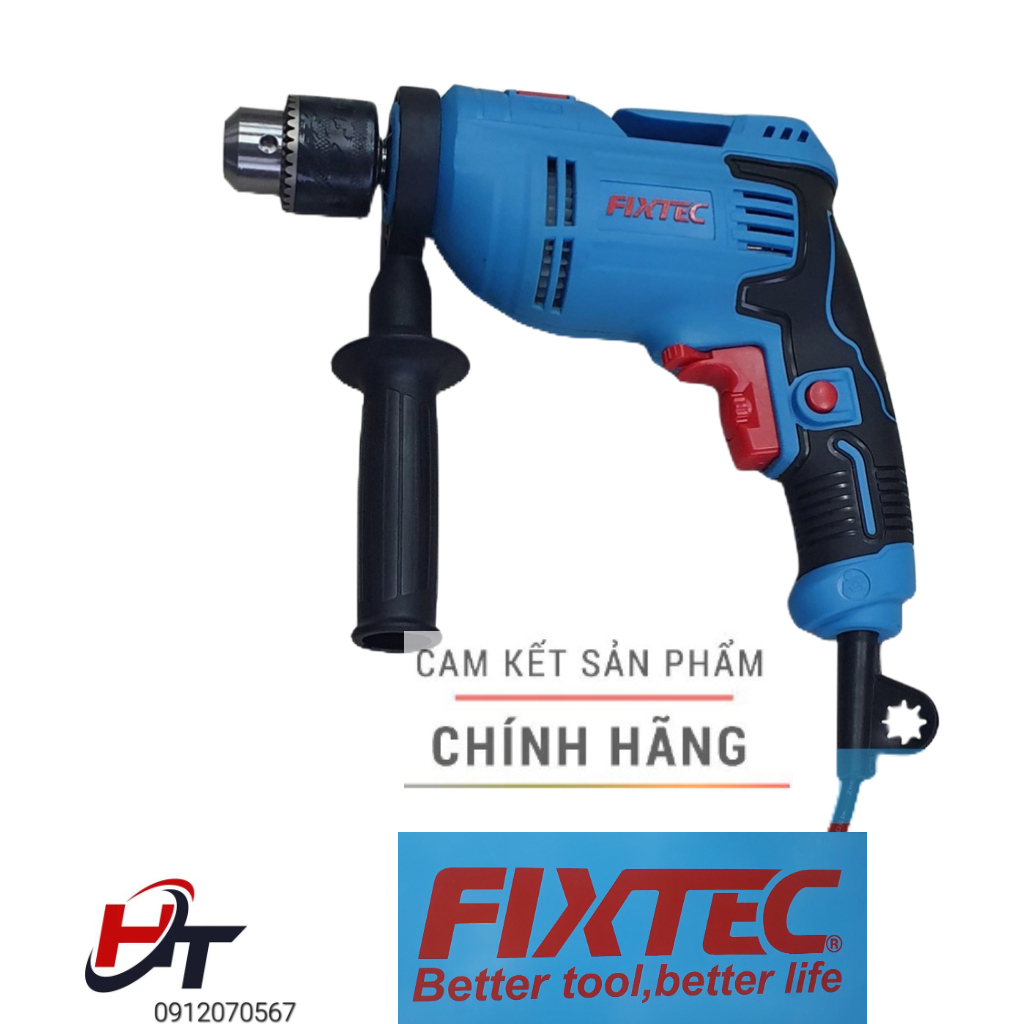 Máy khoan điện FIXTEC Model FID60003 Công suất 600W hàng chính hãng , bảo hành 6 tháng | Shopee ...