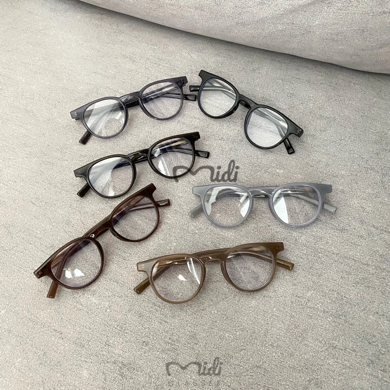 Kính tròn gọng cốt kim loại GM-MM009 unisex | Shopee Việt Nam