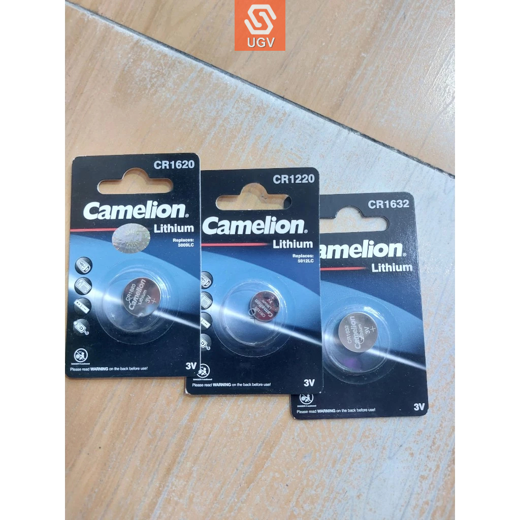 Pin Camelion 3V CR1632/CR1620/CR1220 Vỉ 1 Viên - Chính hãng | Shopee Việt Nam