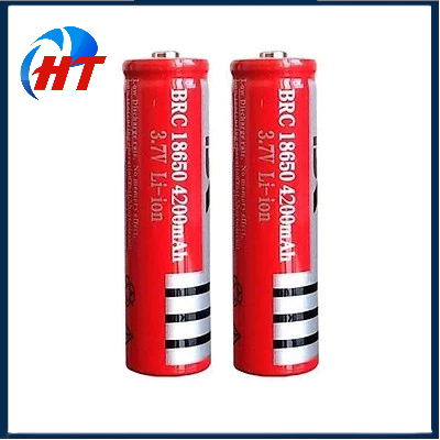 Pin 18650 Dung lượng 4200mAh 3.7v xả 10A dùng cho quạt MINI,đèn pin ...