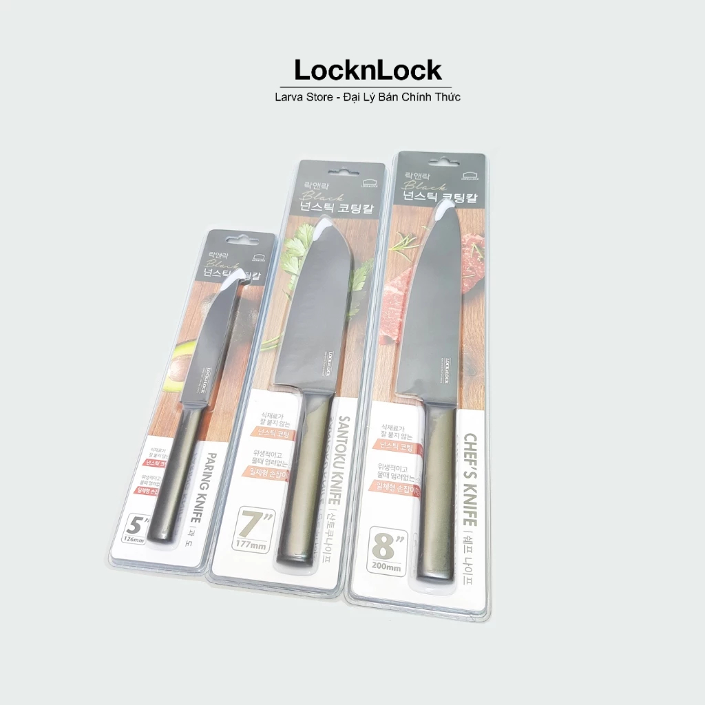 Dao Bếp Chống Dính LocknLock CKK314 / CKK311 / CKK312 - Larva Store ...
